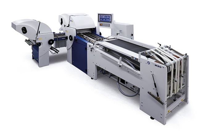 La T50, la nouvelle plieuse à poches demi-format de MBO