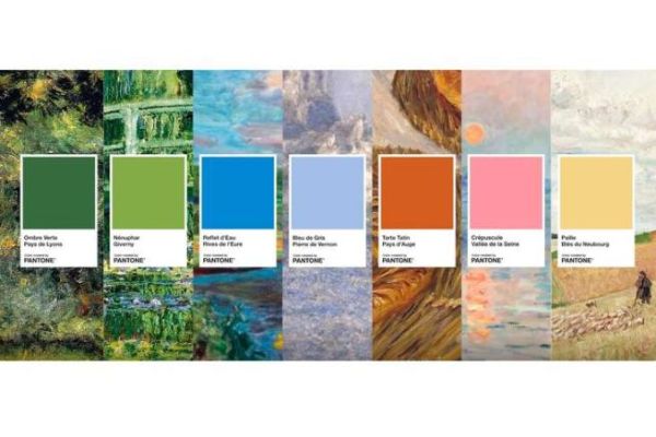 Nouveau nuancier Pantone inspiré des paysages impressionnistes