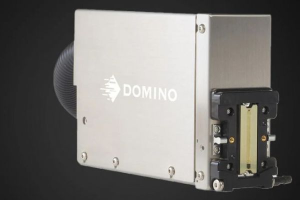 Nouveau module d'impression jet d'encre UV chez Domino pour l'emballage
