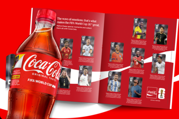 Des vignettes Panini à découvrir sous les étiquettes Coca-Cola