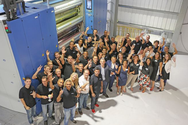 La nouvelle Cortina Koenig & Bauer est le fleuron de l'imprimerie ICP Roto